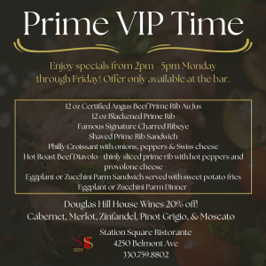 Menu – Station Square Ristorante