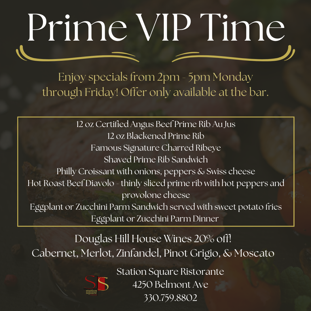 Menu – Station Square Ristorante